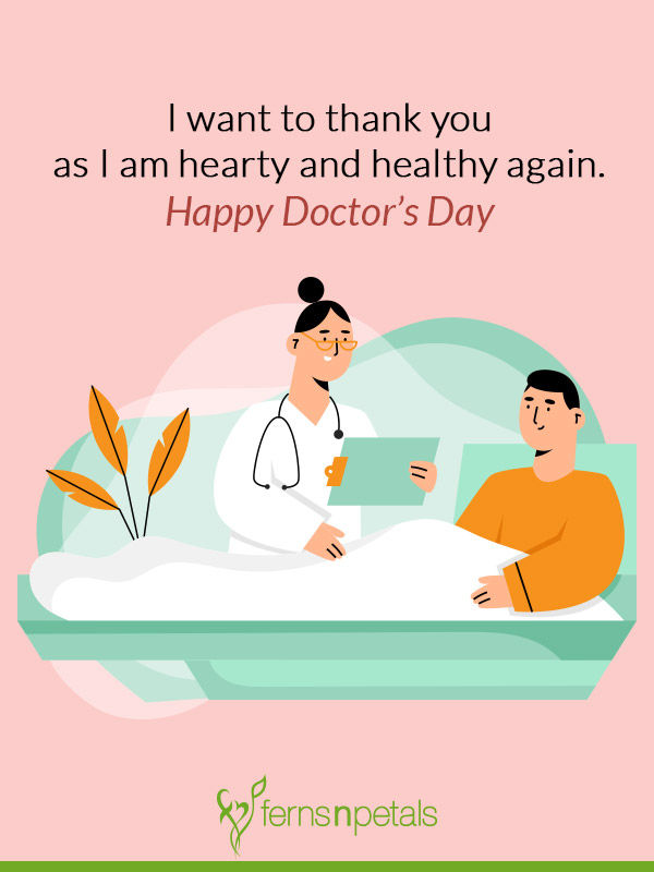 20+ Happy Doctors Day Quotes, Wishes N Messages - Ferns N Petals