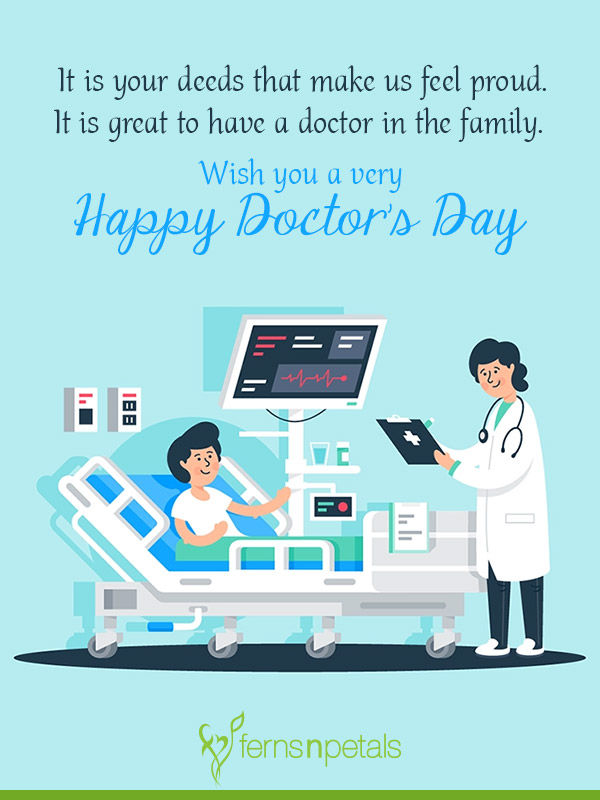 20+ Happy Doctors Day Quotes, Wishes N Messages - Ferns N Petals