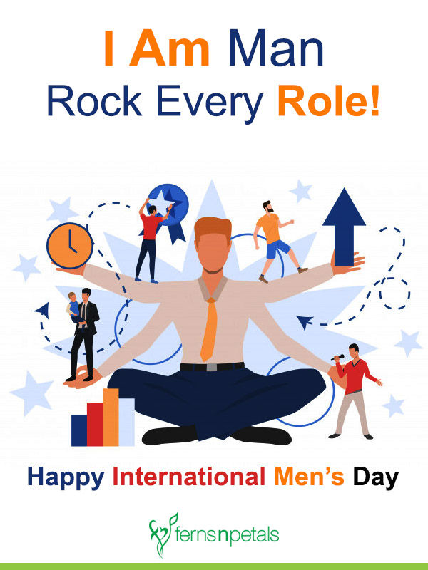 30+ Happy Men's Day Quotes, Wishes N Status Images for WhatsApp 2020