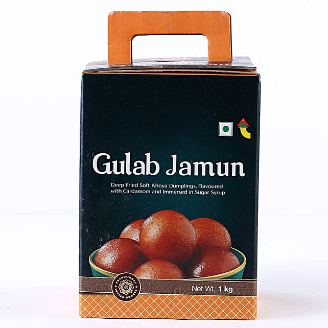 Delicious Gulab Jamun | Gift Tin of gulab jamun - Ferns N Petals