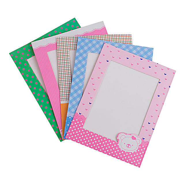 Set Of Colourful Photo Frames | Gift Online Set Of Colorfull Photo ...