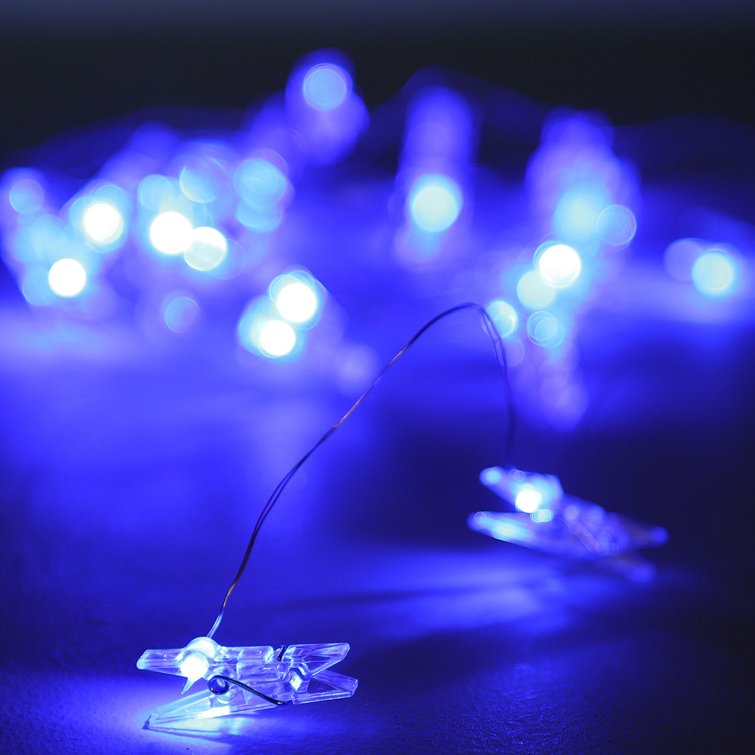 Polaroid Photos LED String Blue Lights | Gift Photo and LED Light for ...